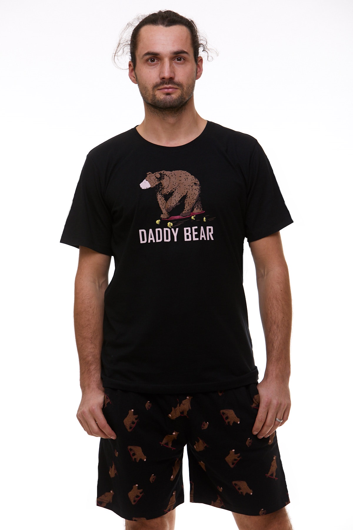 Pyžamo pro muže,pyžamo krátká nohavice,krátké pyžamo pánské 1P0761 ...