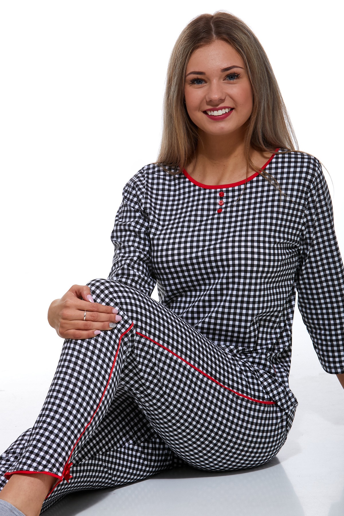 Pyžamo dámské, luxusní pyžamo pro ženy, dlouhé pyžamo dámské