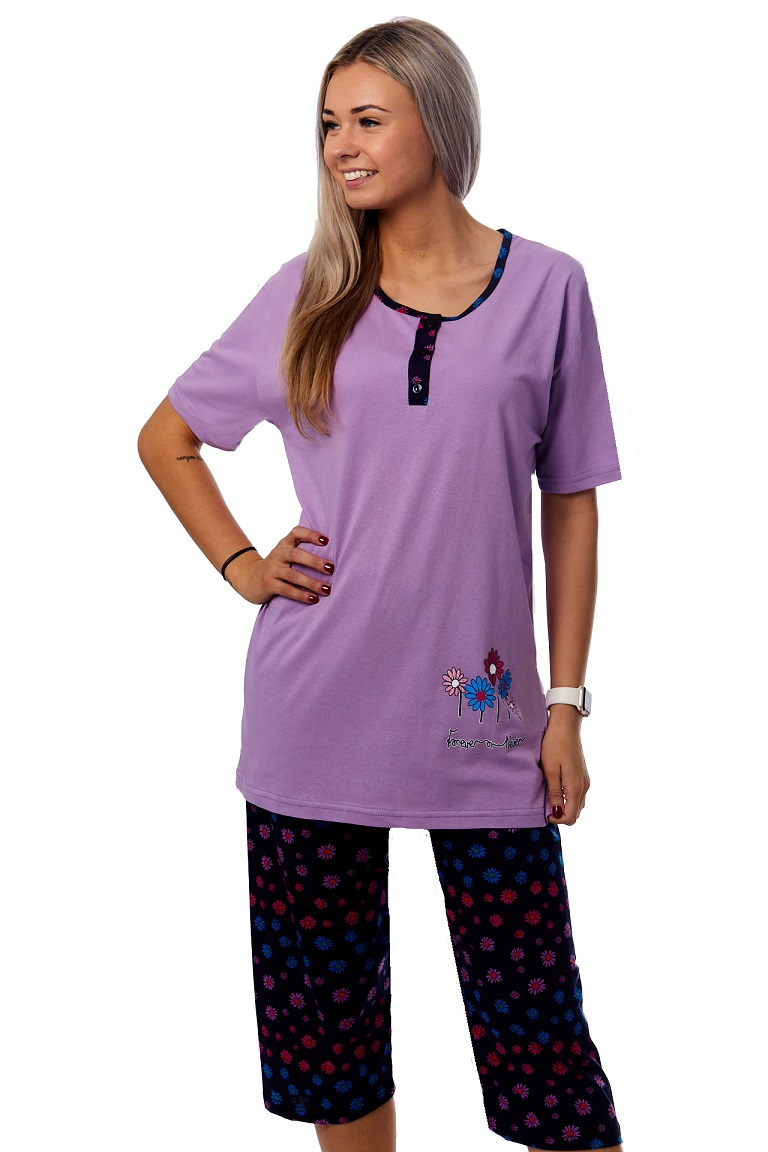 Pyžamo dámské , Pyžamo dámské třičtvrteční, 3/4 pyžamo dámské 1B1466 ...